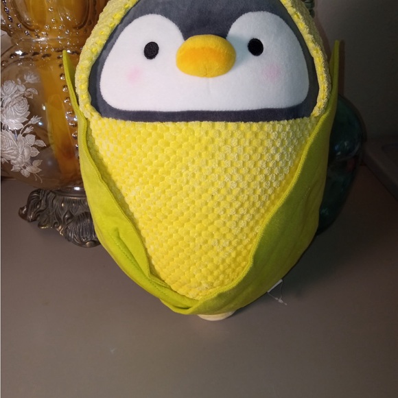 Toys | 14 Takashoji Yellow Penguin In Corn Costume Plush | Poshmark